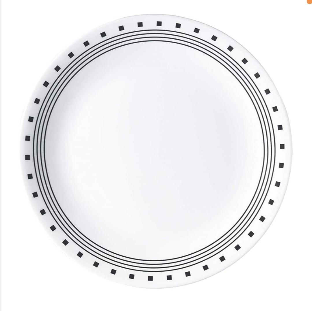 Corelle 18-Piece City Block Dinnerware Set, Furniture & Home Living ...