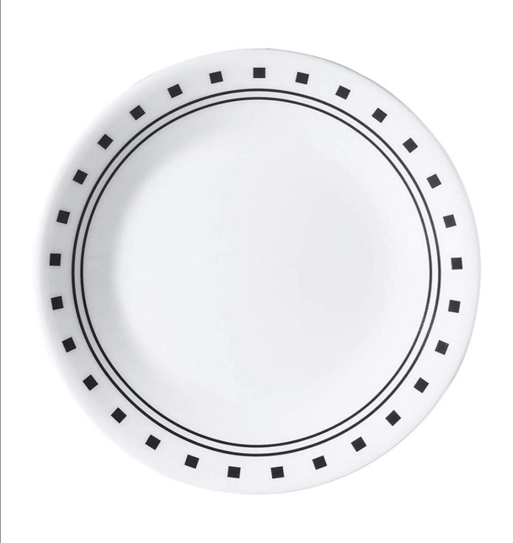 Corelle 18-Piece City Block Dinnerware Set, Furniture & Home Living ...