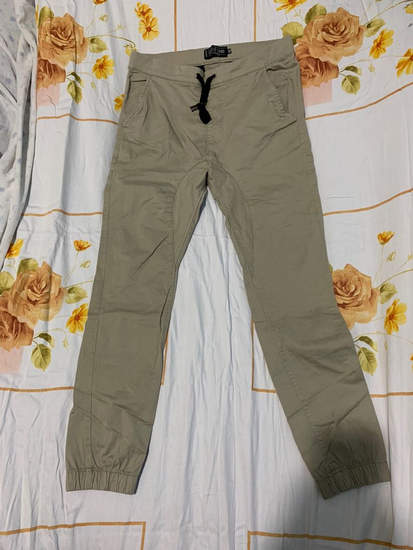 Cuffed Chinos, Men's Fashion, Bottoms, Chinos on Carousell