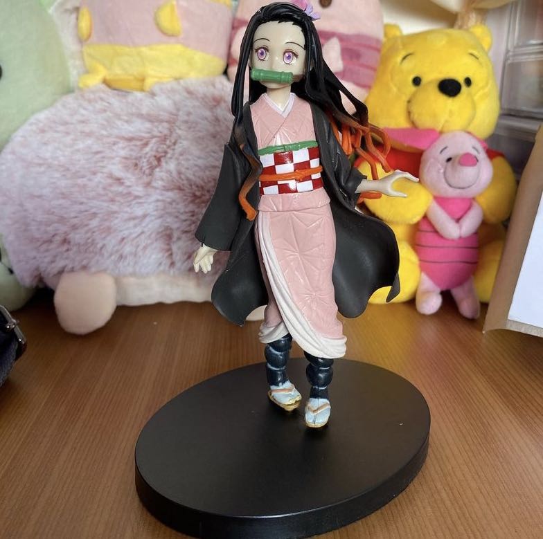 Demon Slayer: Nezuko Statue 16cm Anime Cosplay PVC Model, Hobbies ...