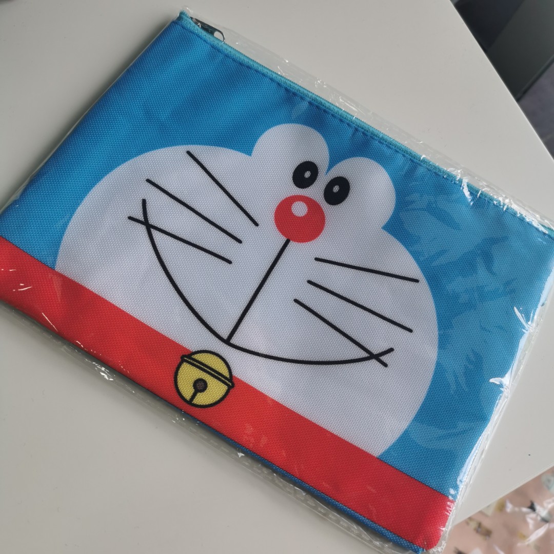 Doraemon Pouch, Men's Fashion, Bags, Belt bags, Clutches and Pouches on ...