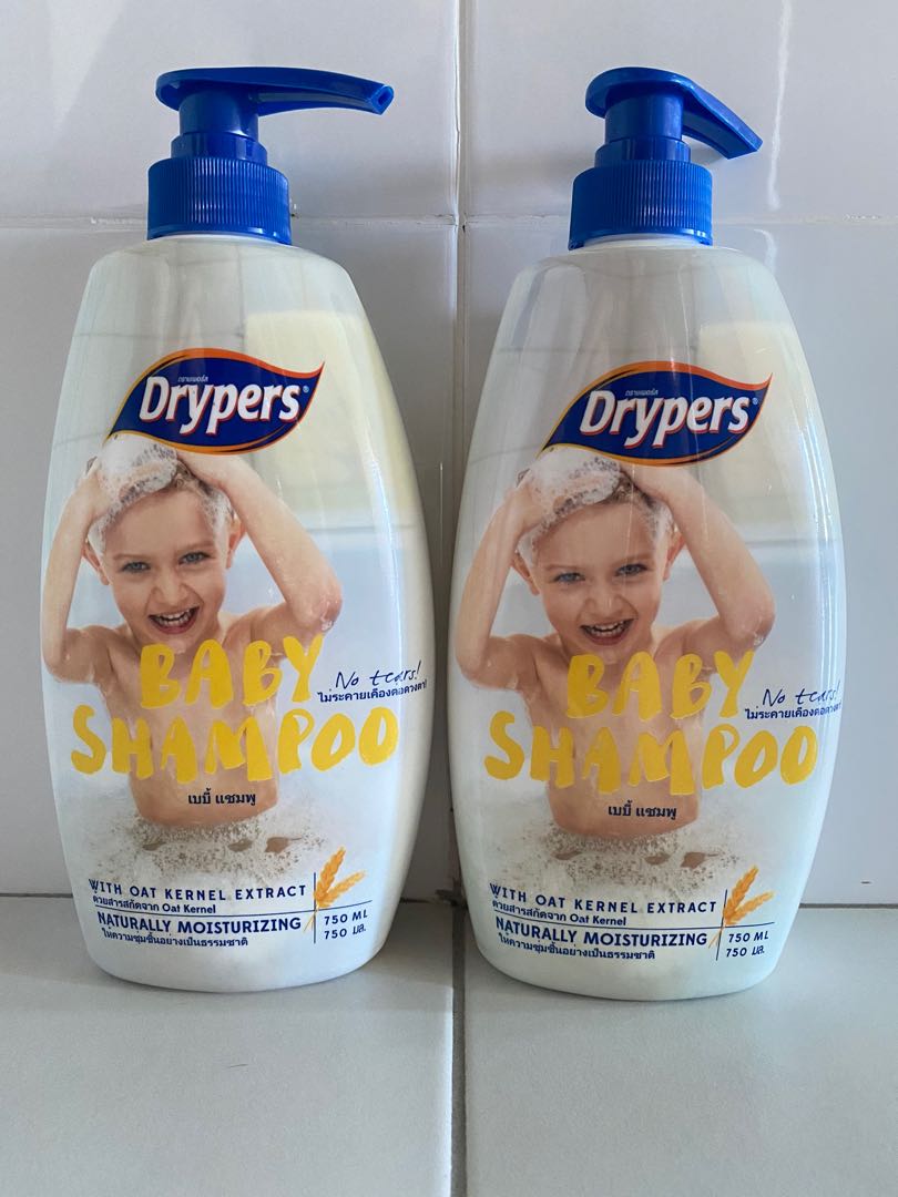 Drypers Baby Shampoo / 750ml, Babies & Kids, Bathing & Changing, Baby ...