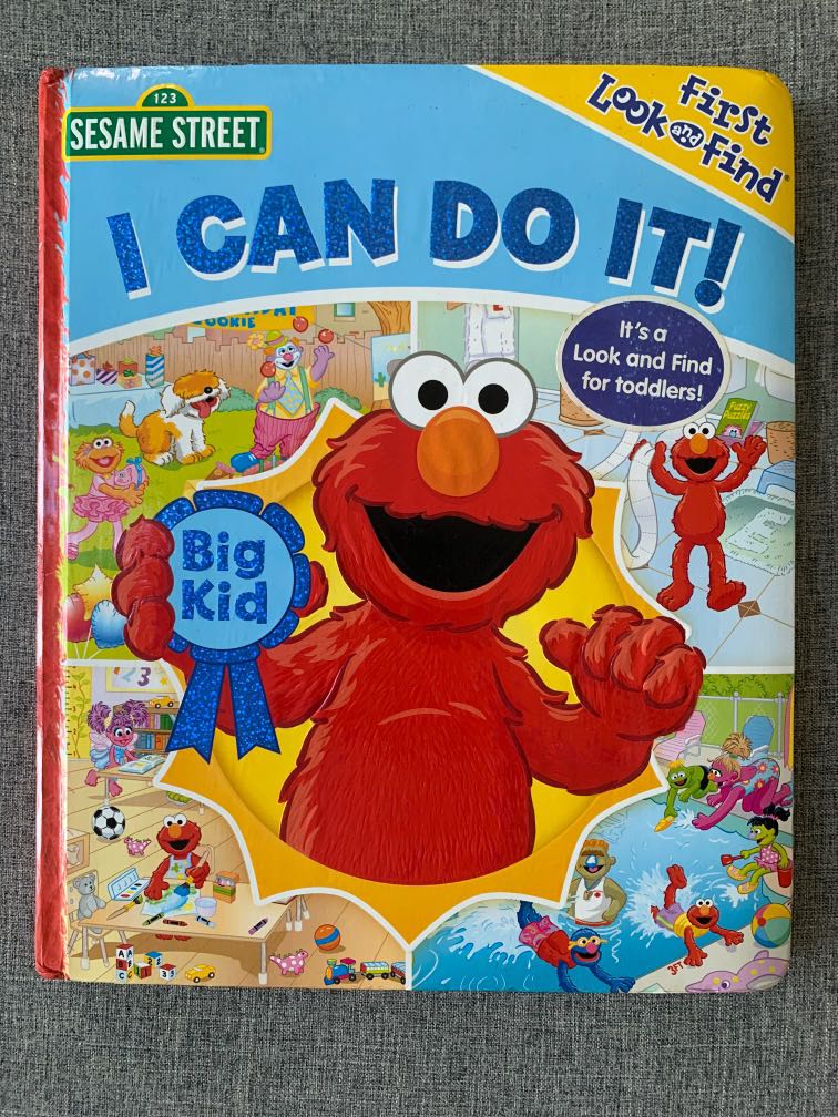 Elmo Look n Find, Hobbies & Toys, Books & Magazines, Children's Books ...