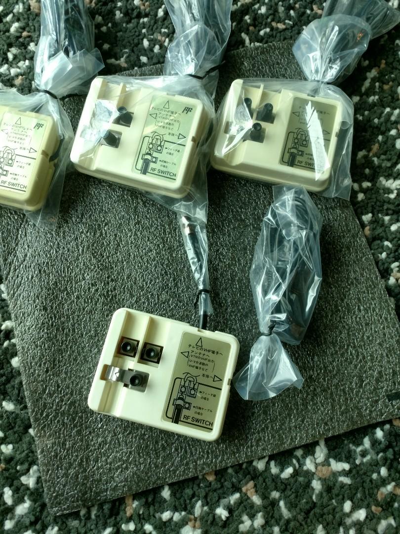 FC Famicom 紅白機 Nintendo 任天堂 原裝 1983 日本製 Made in Japan RF Switch RF 轉接器 ...