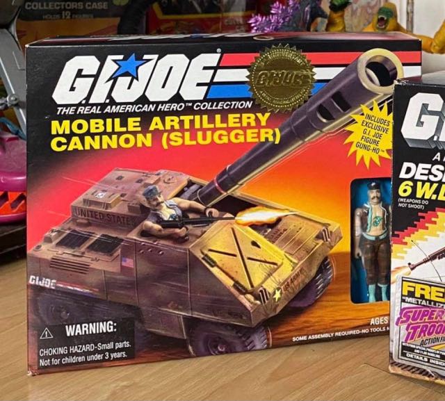 GI Joe Mobile Artillery Cannon (Slugger), Hobbies & Toys, Toys & Games ...