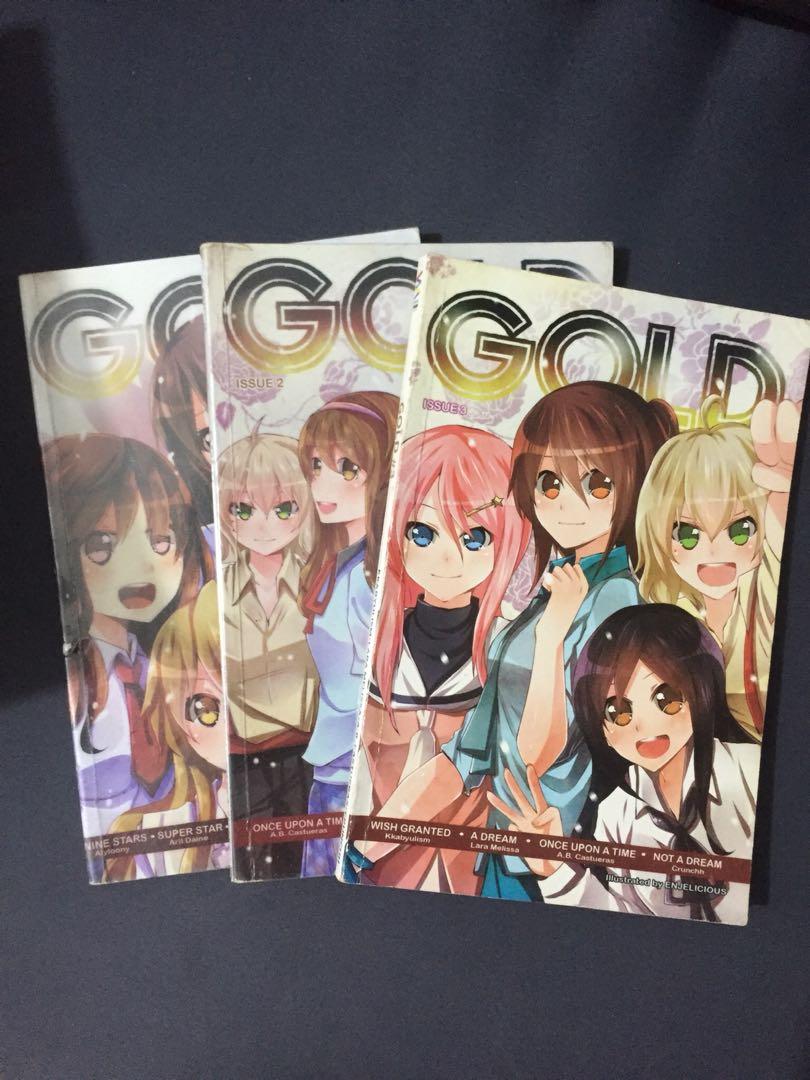 GOLD Manga Issue 1,2,3, Hobbies & Toys, Books & Magazines, Comics ...