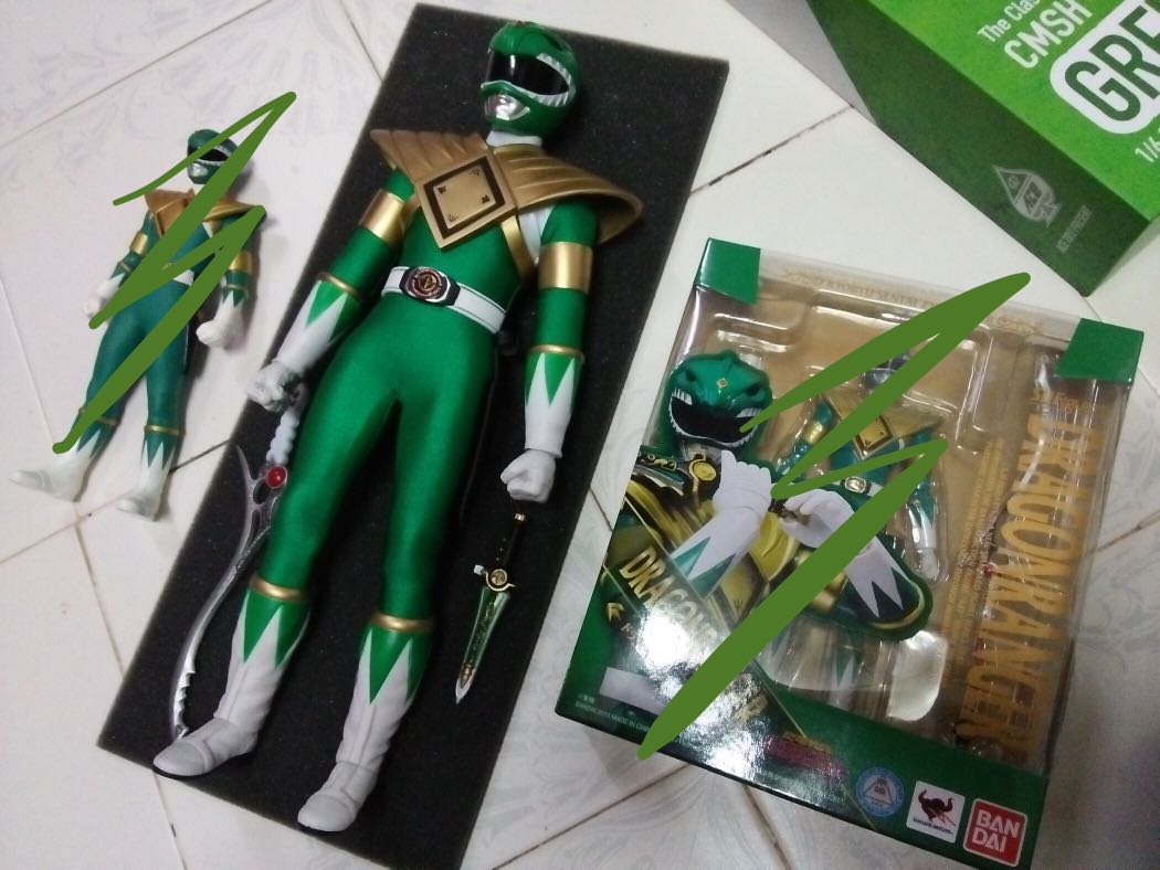 Green Ranger 1/6 MMPR Power Rangers, Hobbies & Toys, Collectibles ...