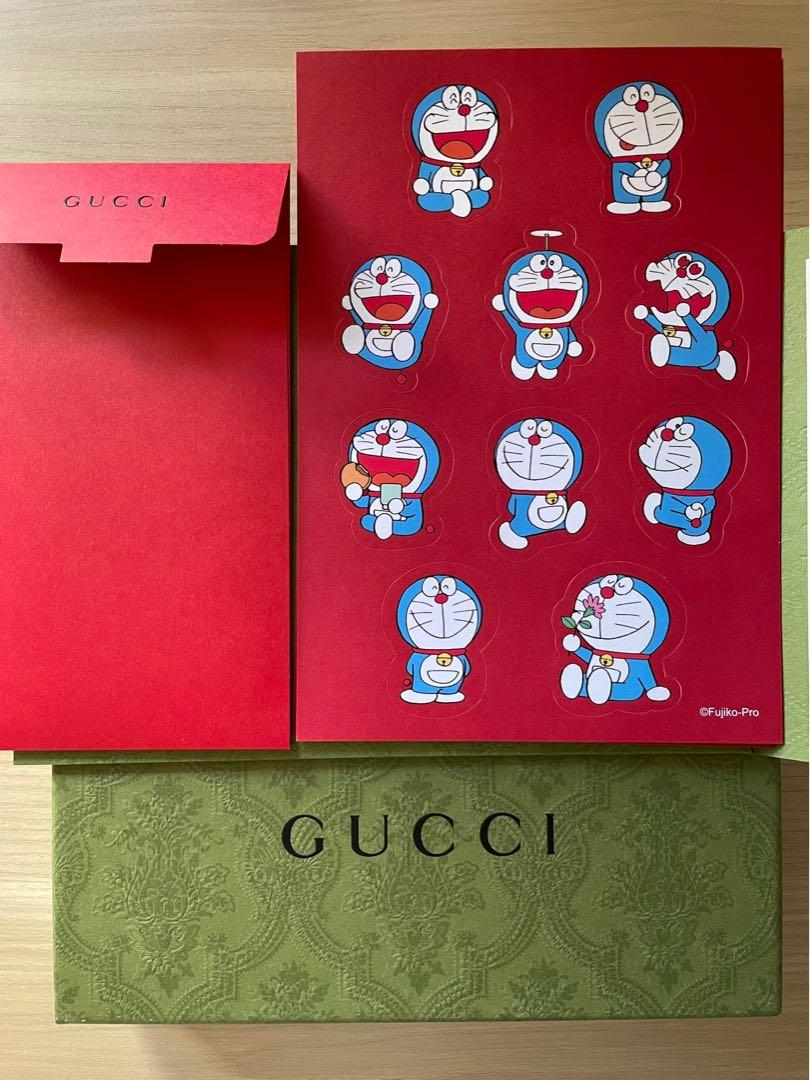 Gucci Limited Edition Doraemon Red Packets, Luxury, Accessories on ...