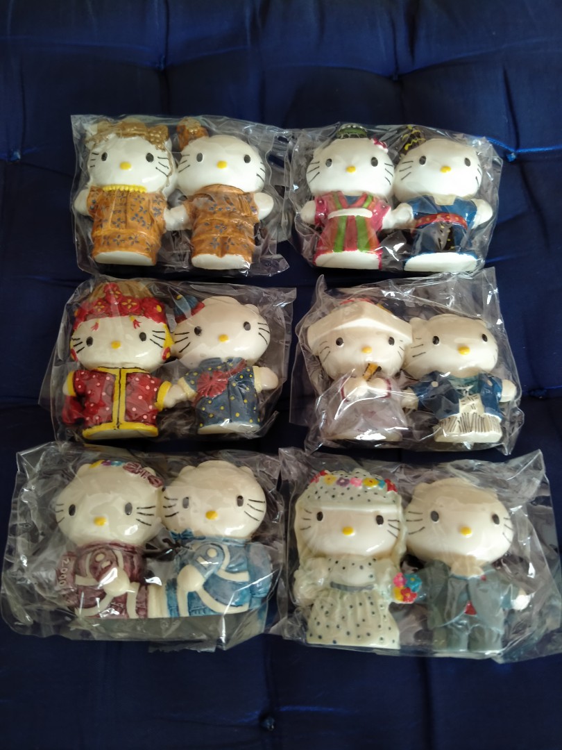 Hello kitty fridge magnets in wedding costume, Hobbies & Toys ...