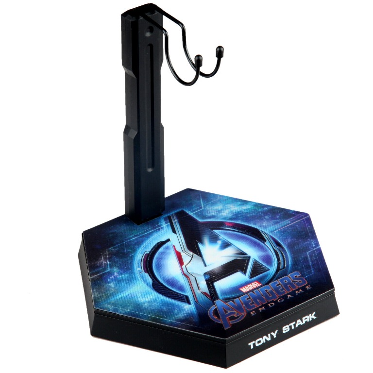 Hot Toys MMS537 Avengers: Endgame - Tony Stark (Team Suit) stand ...