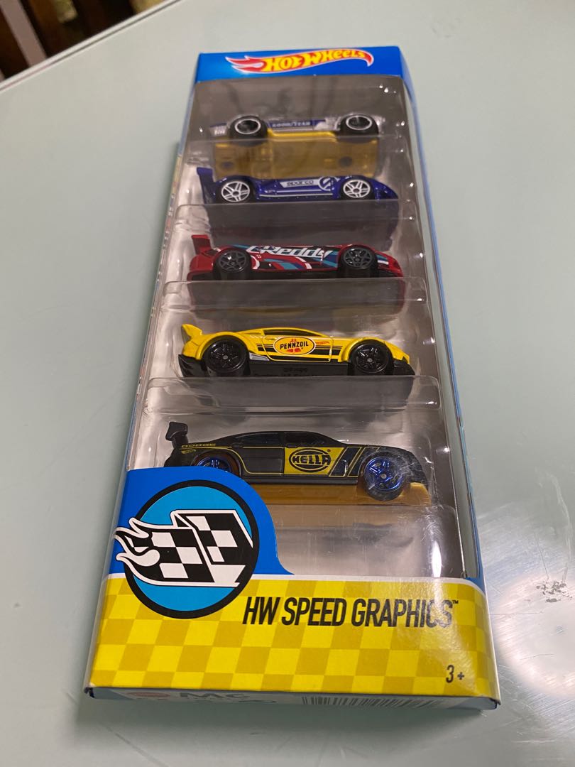 Hot Wheels Speed Graphics 5 Pack 2016 Greddy Toyota Supra Sparco ...