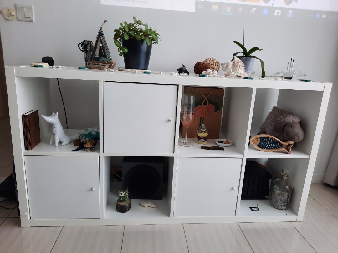 Ikea - Kallax 8 compartments, Furniture & Home Living, Furniture ...