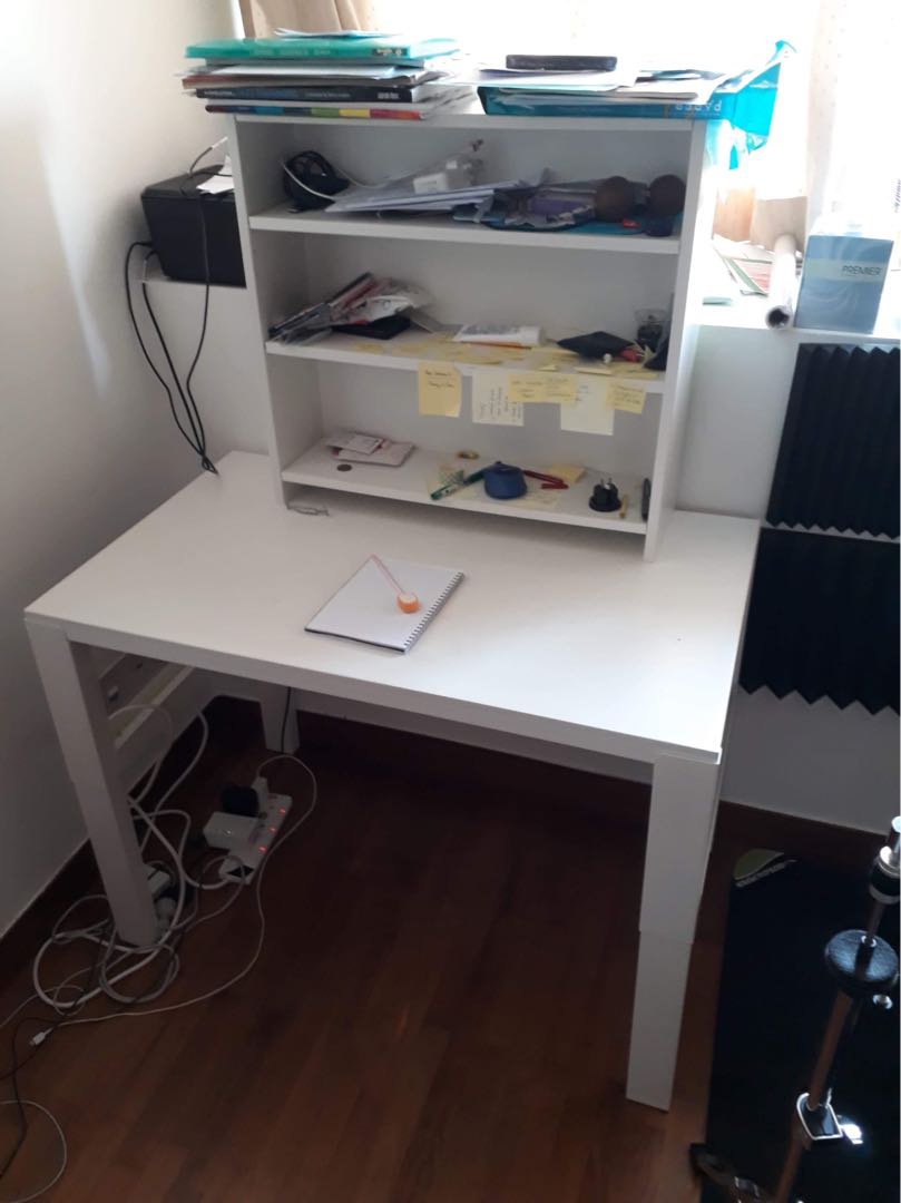 IKEA study, Furniture & Home Living, Furniture, Tables & Sets on Carousell
