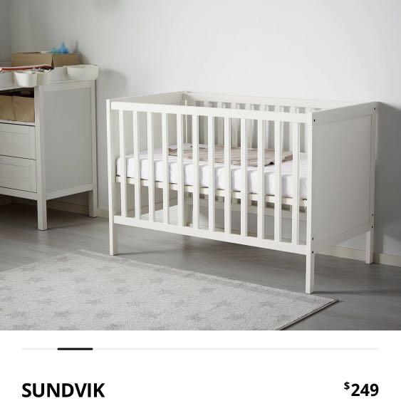 IKEA SUNDVIK BED, Babies & Kids, Baby Nursery & Kids Furniture ...
