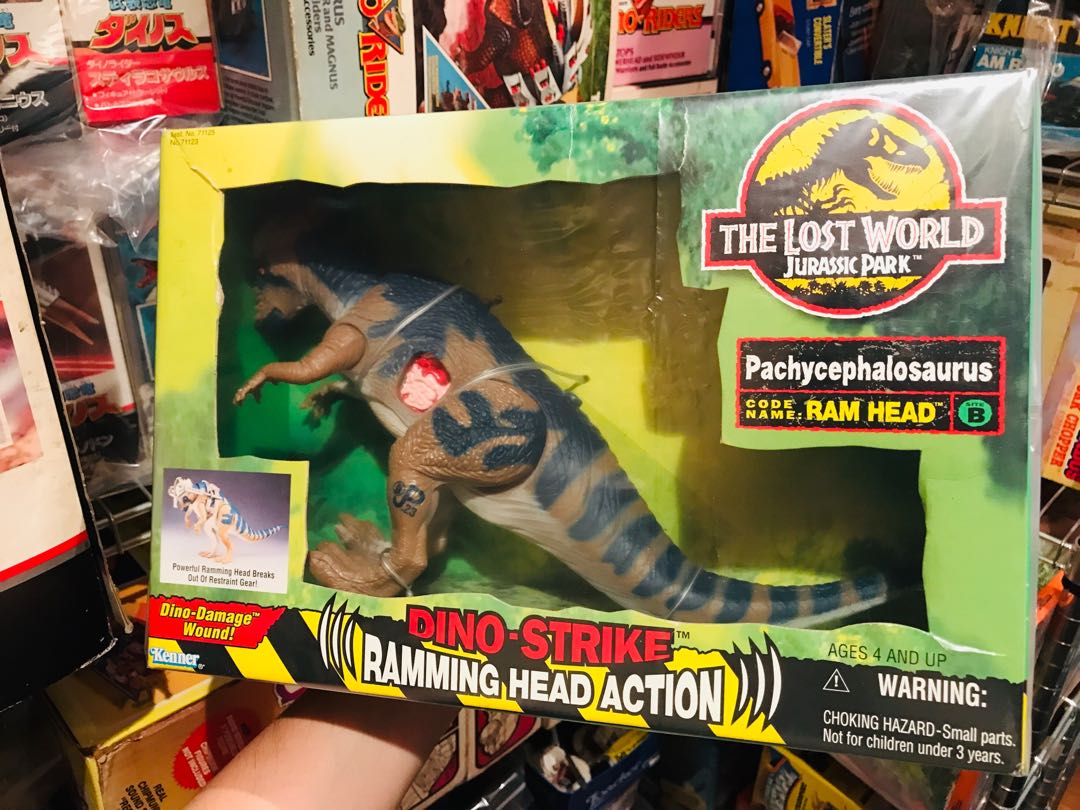 Jurassic Park Lost World Pachycephalosaurus Kenner new, Hobbies & Toys ...
