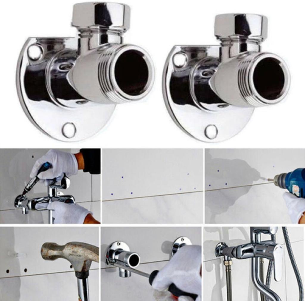 L JOINT - Shower Head Hand Held . 3 Modes Spray Wall Mount L joint ...