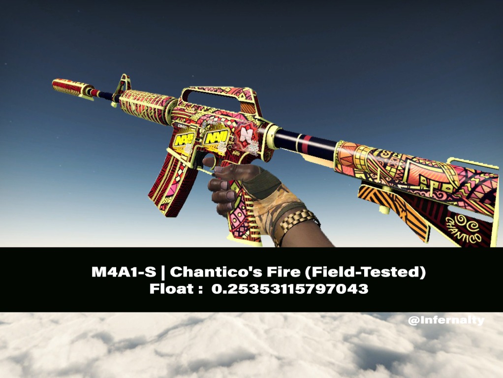 M4A1-S Chantico's Fire FT CSGO SKINS KNIVES, Video Gaming, Gaming Accessories, In-Game Products ...