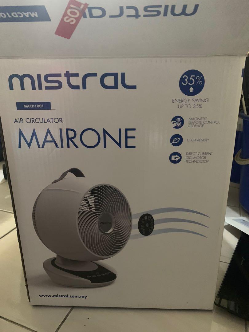 MISTRAL AIR CIRCULATOR FAN, TV & Home Appliances, Kitchen Appliances ...