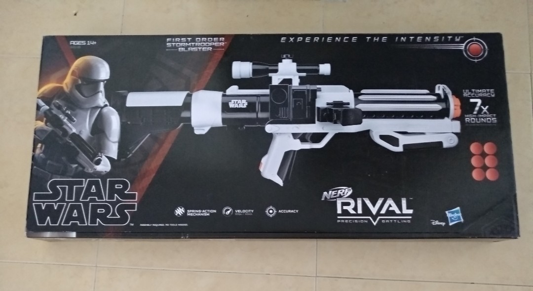 Nerf Star Wars First Order Stormtrooper Rival Blaster, Hobbies & Toys ...