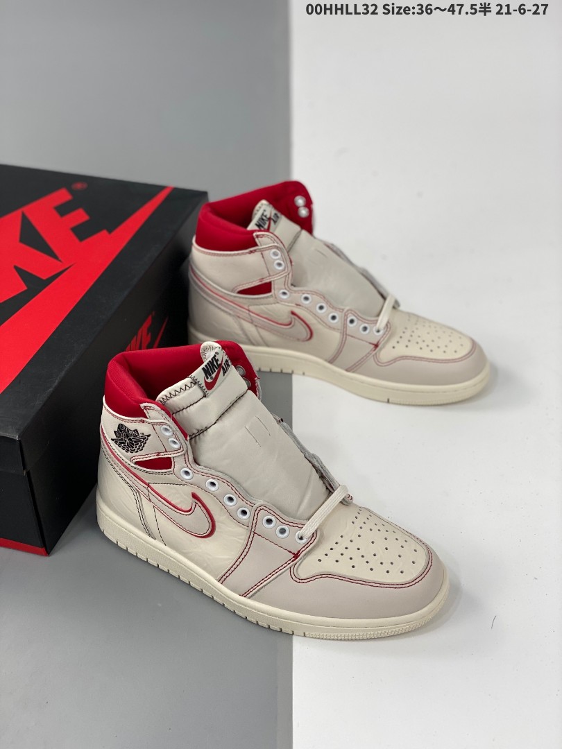 NIKE AIR JORDAN AJ1 ORIGINAL( ART 555088-160), Fesyen Wanita, Sepatu di ...