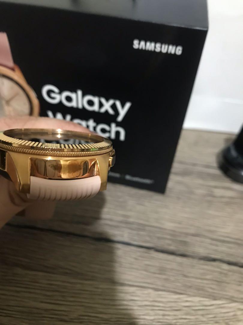Original Samsung Galaxy Watch Rose Gold 42mm, Women's Fashion, Watches ...