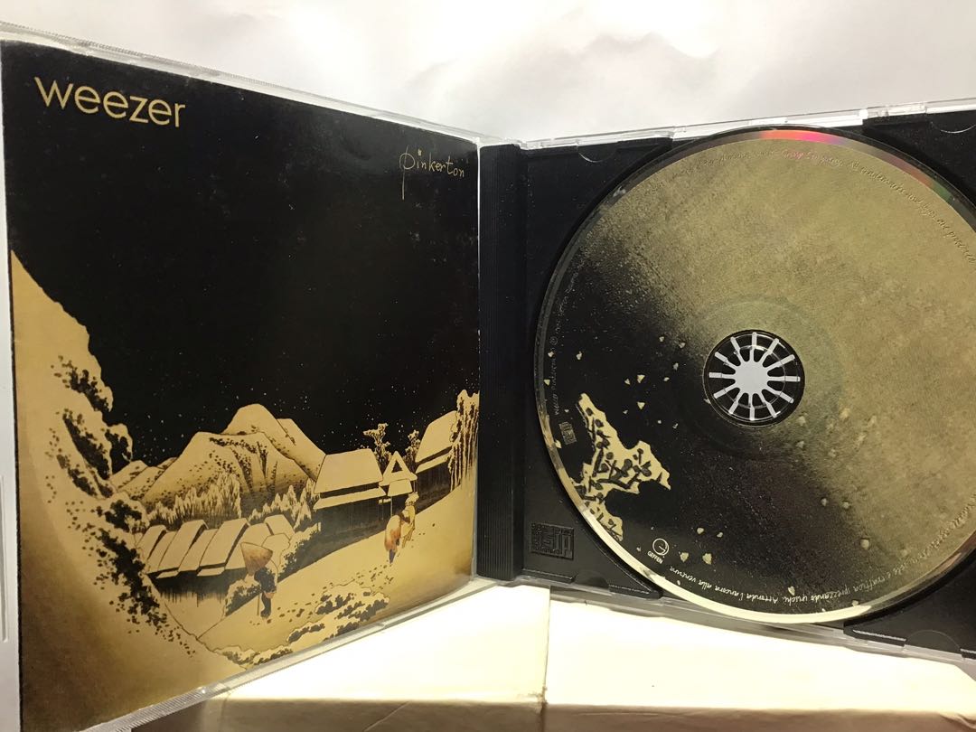 CD US PRESS Weezer - Pinkerton OOP 1996 USA CD Anubis 90s Rock, Hobbies ...