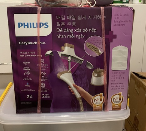Philips EasyTouch Plus Garment Steamer, TV & Home Appliances, Washing ...