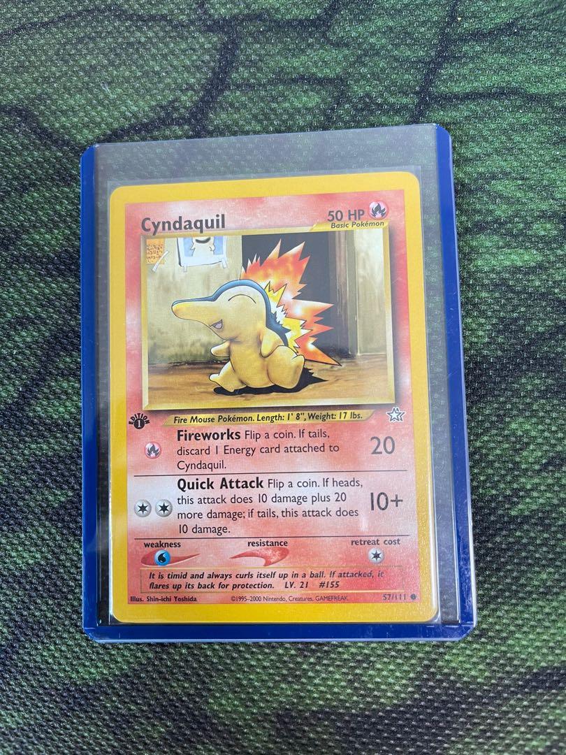 Pokemon Neo Genesis starter Pokemon first edition (set of 3), Hobbies ...