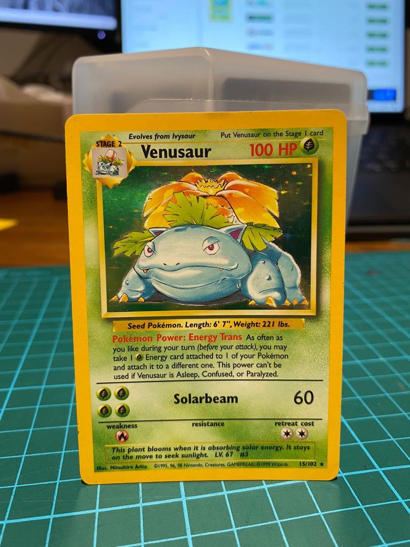 Pokémon Base Set Starter Trio, Hobbies & Toys, Toys & Games on Carousell