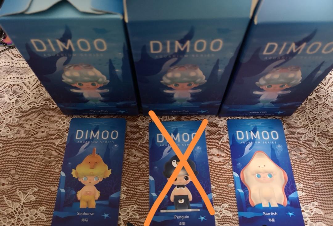 PopMart Blind Box Dimoo Aquarium Series Seahorse Starfish, Hobbies ...