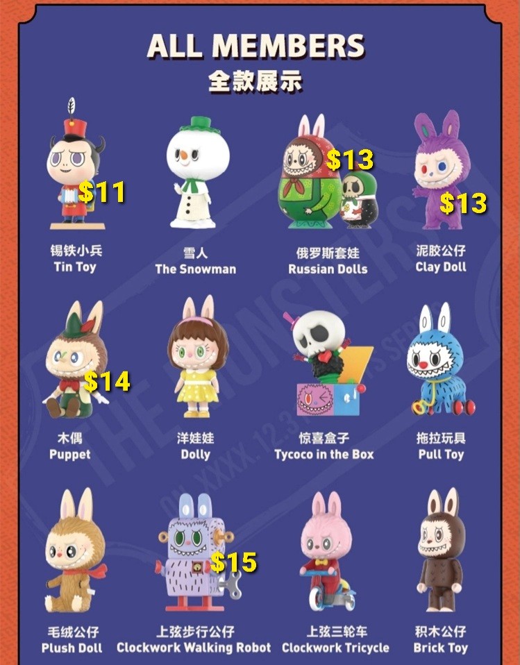 Popmart Labubu The Monster Toys, Hobbies & Toys, Toys & Games on Carousell