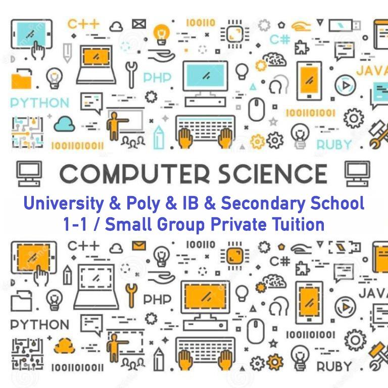 Programming Codingcomputer Science Tuition For Python C C C Oop Java Javascript Html Css 