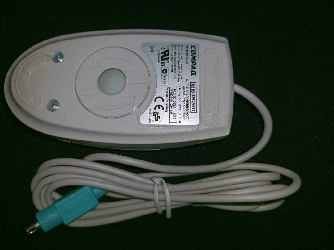 PS2 ball mouse, Computers & Tech, Parts & Accessories, Mouse ...
