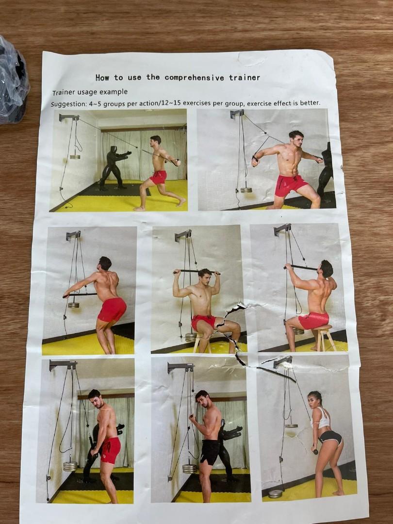 Advance Pulley system, Sports Equipment, Exercise & Fitness, Cardio ...