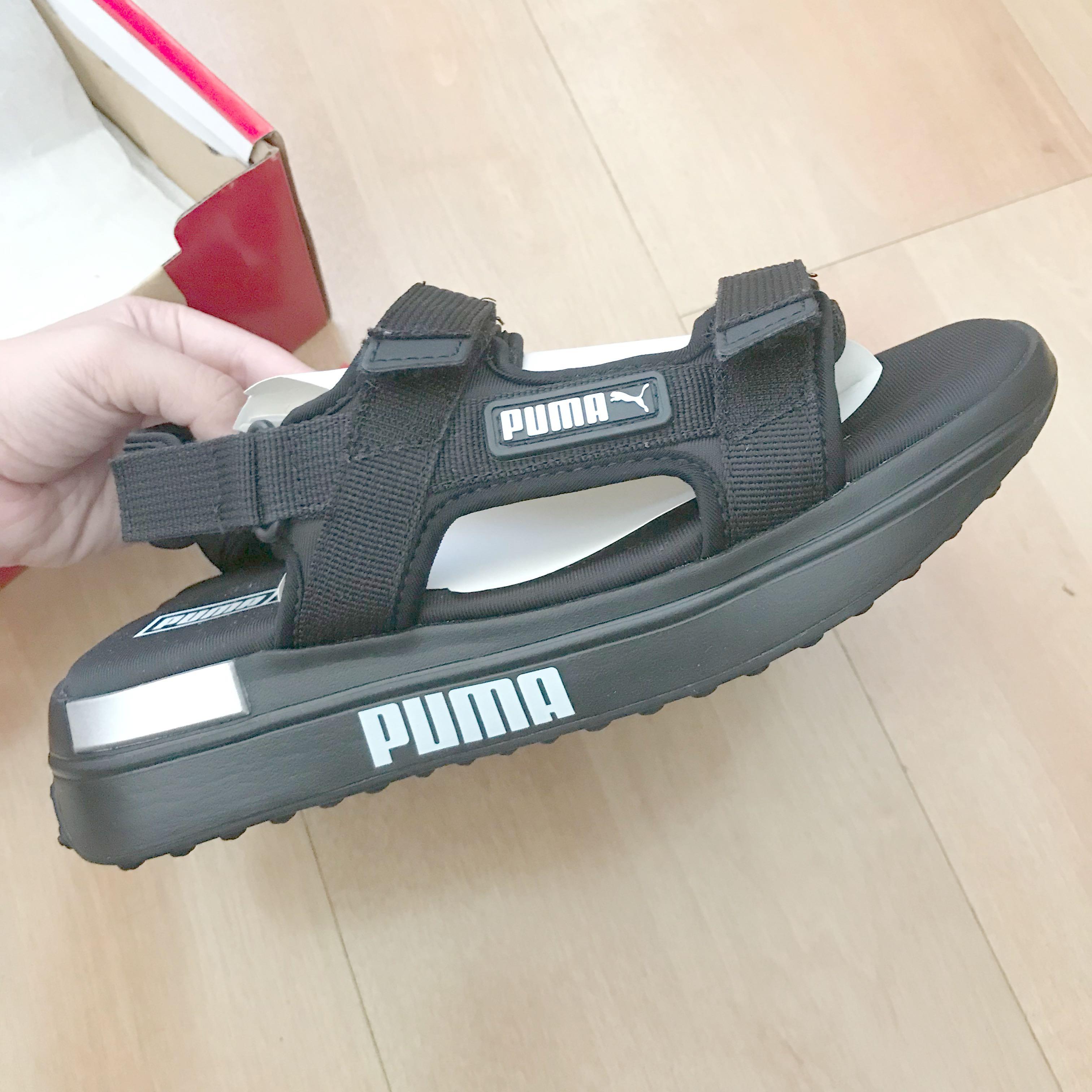 PUMA FUTURE RIDER SANDALS, Women's Fashion, Footwear, Sandals on Carousell