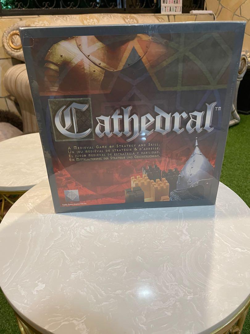 Rare Cathedral Wood Strategy Table Top Board Game for Sale!, Hobbies ...