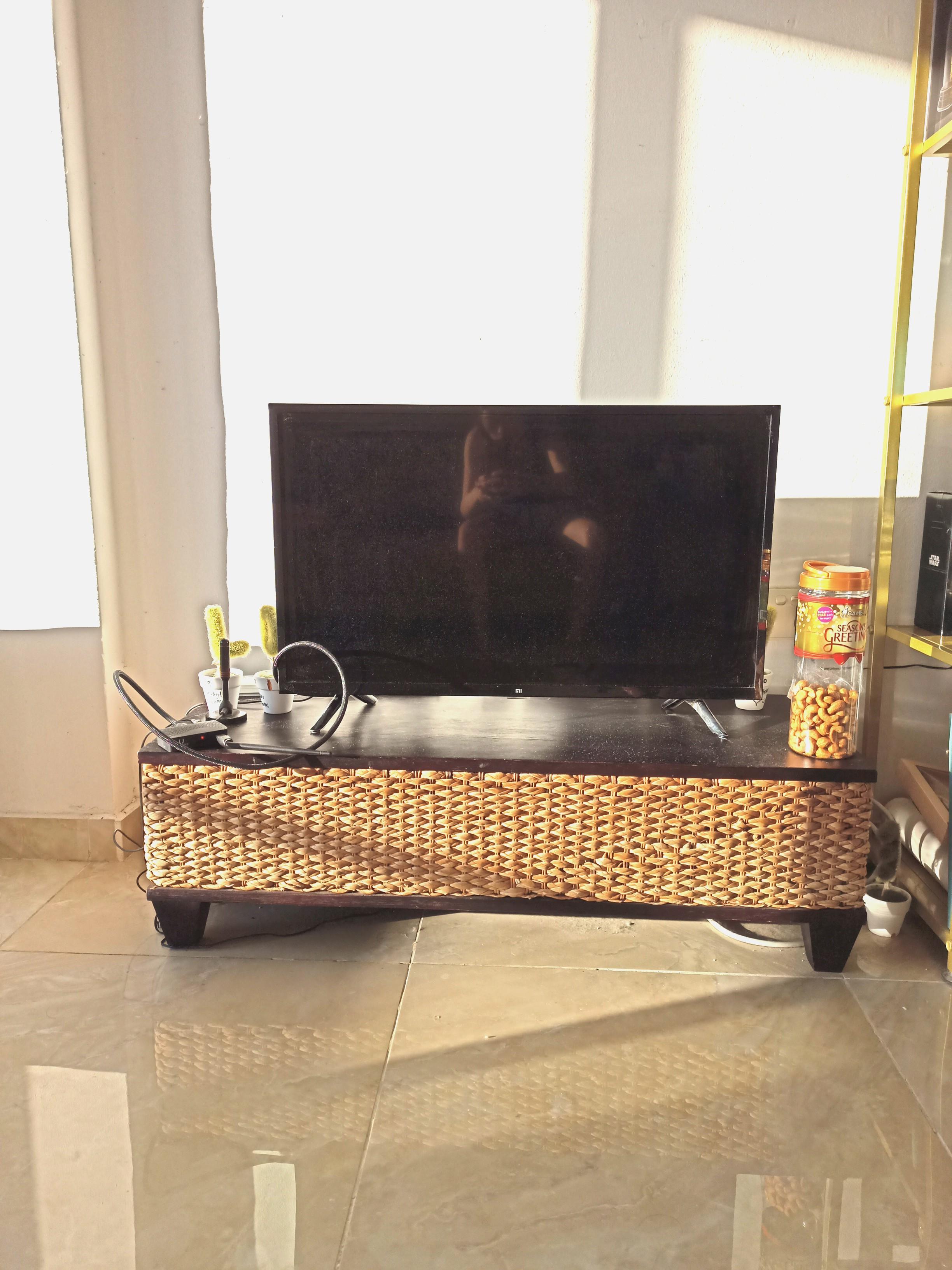 Rattan Wooden Console, Furniture & Home Living, Furniture, TV Consoles ...