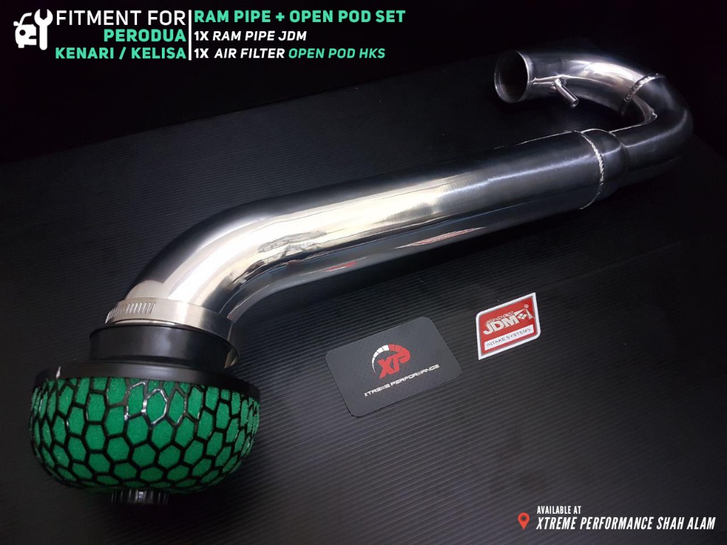 REM PIPE WITH FILTER PERODUA KENARI KELISA CHROME DC SPORT, Auto ...