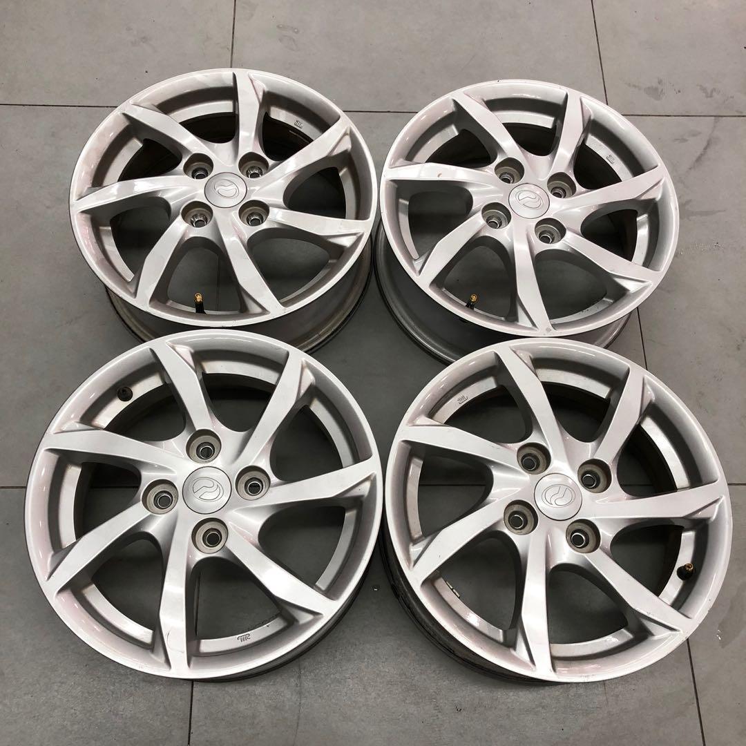 Rim original Myvi G3 14 inci, Auto Accessories on Carousell