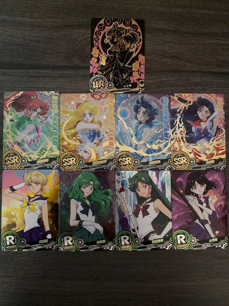 Sailor Moon collectable UR SSR R cards set Princess Serenity , Hobbies ...