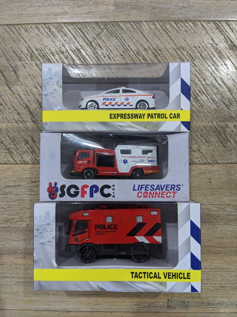 SCDF & SPF VEHICLE, Hobbies & Toys, Toys & Games on Carousell