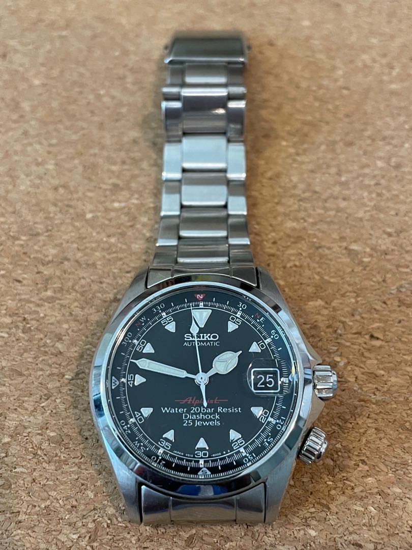Seiko ‘Red’ Alpinist SCVF005 Watch, Luxury, Watches on Carousell