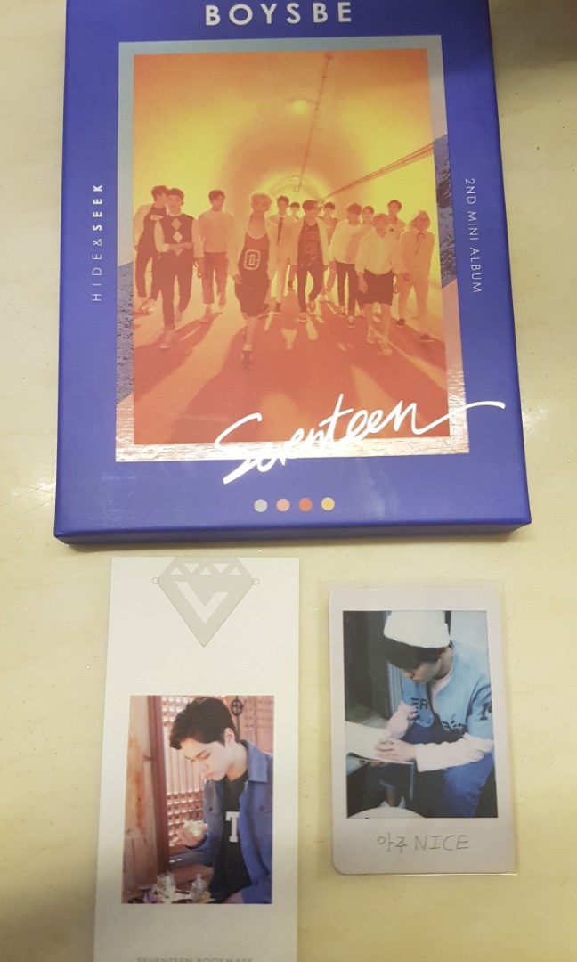 Seventeen BoysBe album, Hobbies & Toys, Music & Media, CDs & DVDs on ...
