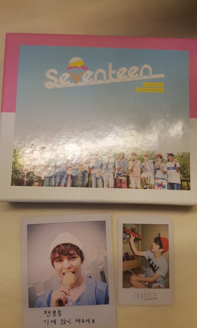 Seventeen svt love& letter album, Hobbies & Toys, Music & Media, CDs ...