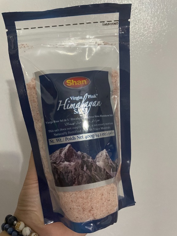 Shan Himalayan Salt 400g, Food & Drinks, Spice & Seasoning on Carousell