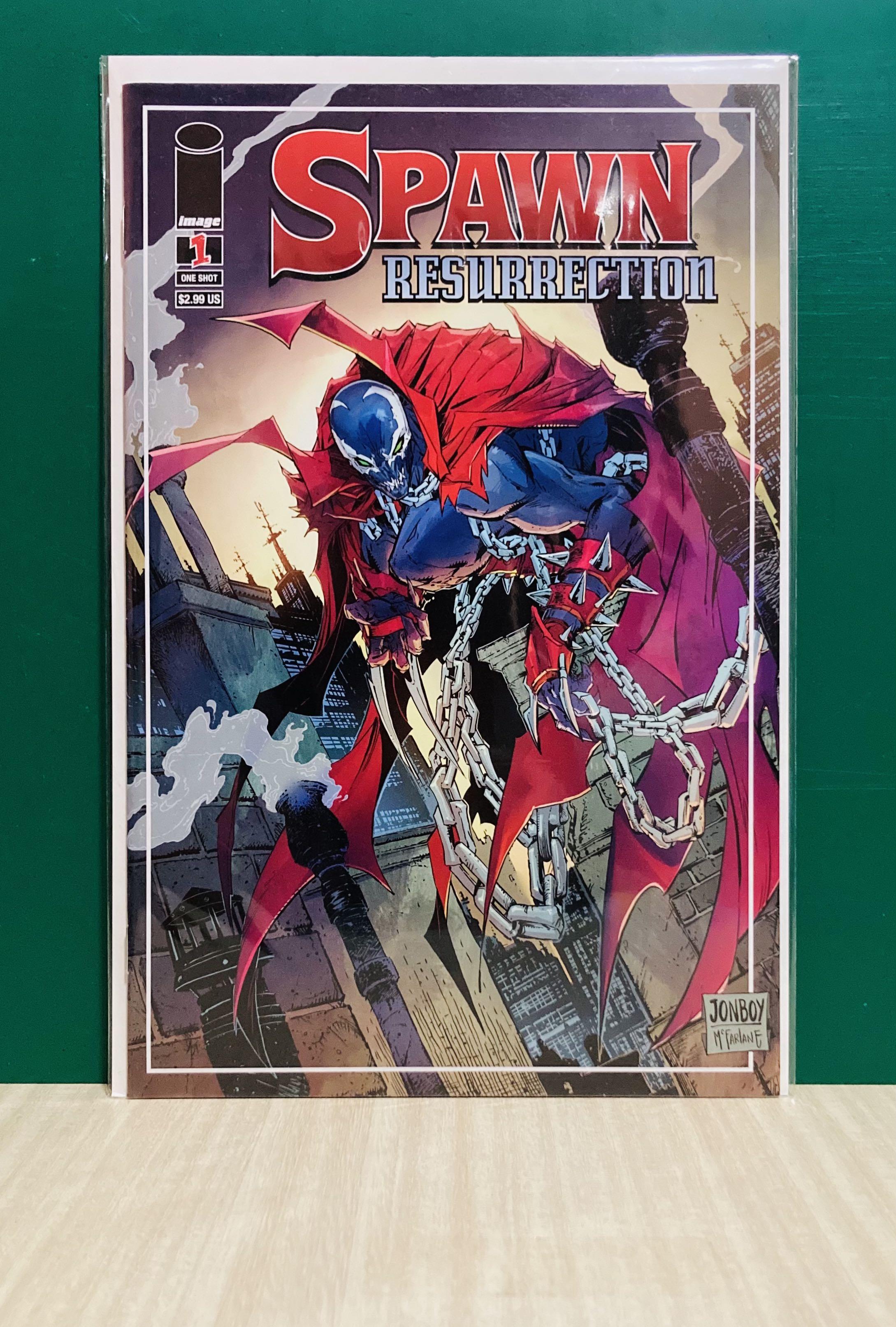 Spawn Resurrection One-Shot Todd McFarlane variant, Hobbies & Toys ...