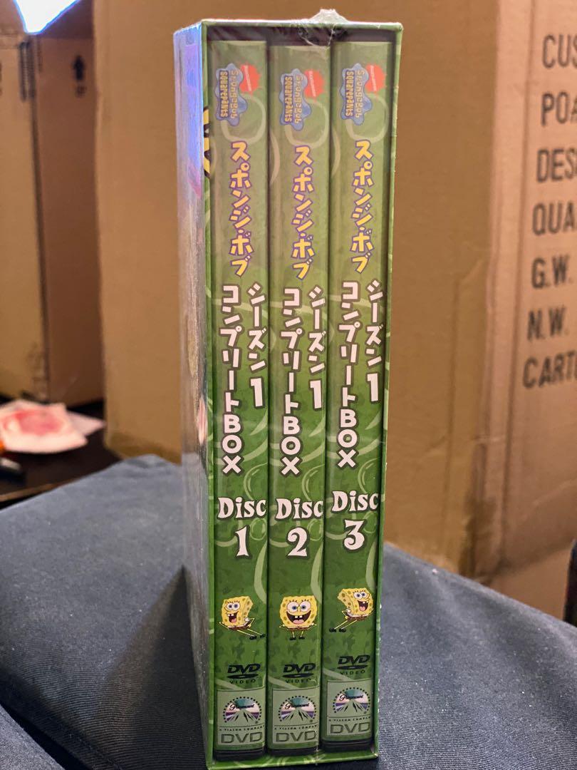 Spongebob Squarepants Japanese/English DVD, Hobbies & Toys, Music ...