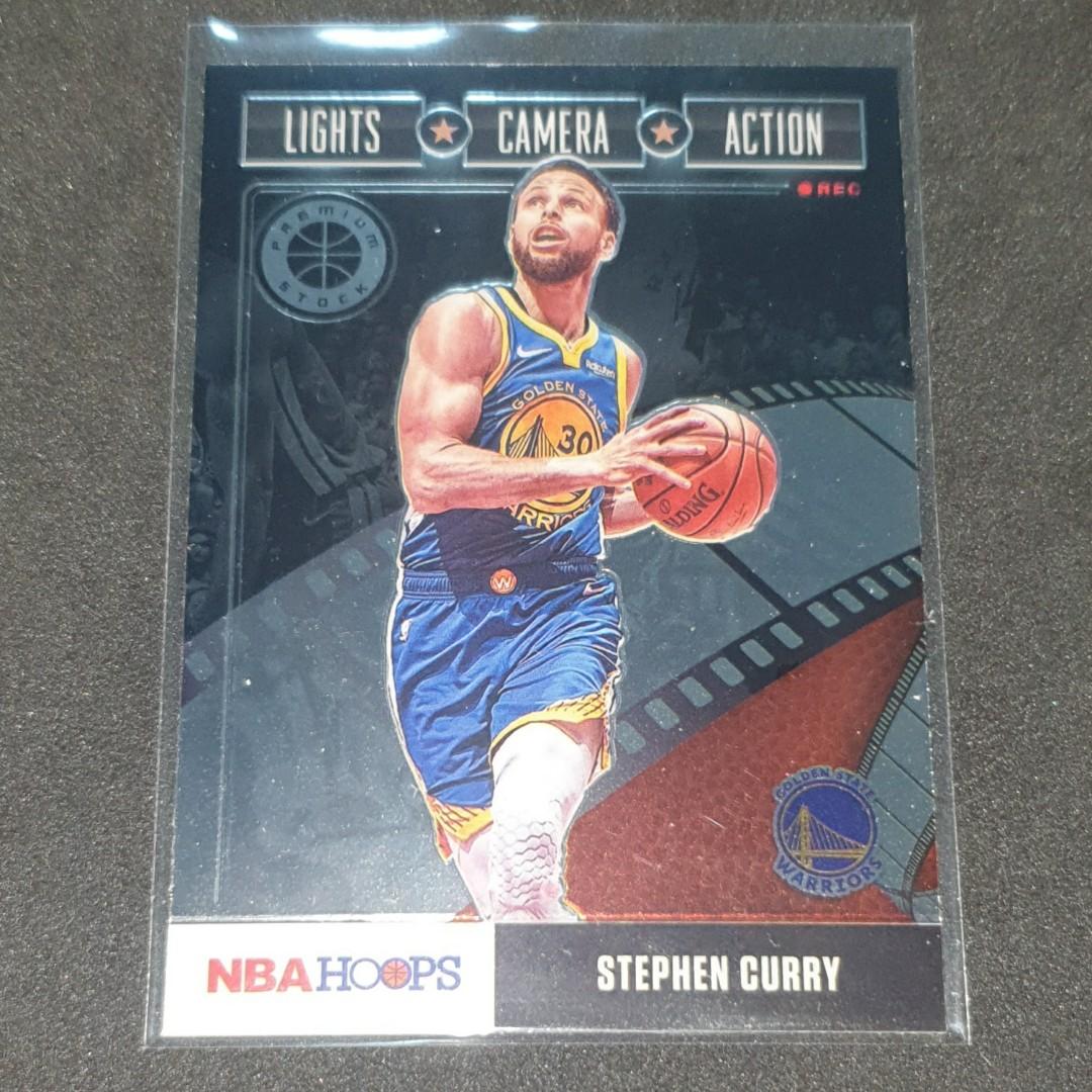 Steph Curry NBA Cards Lights Camera Action Luminance Franchise Features ...