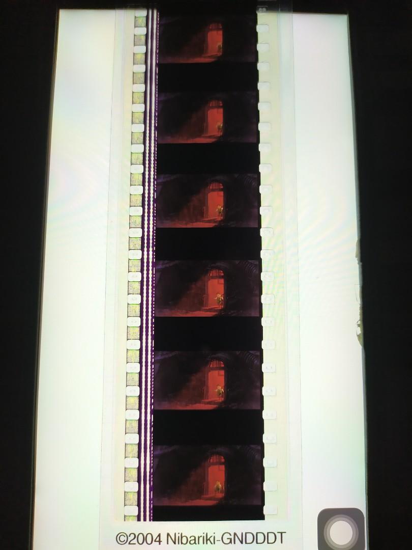 Studio Ghibli Howls Moving Castle Authentic Filmstrip Bookmarks ...