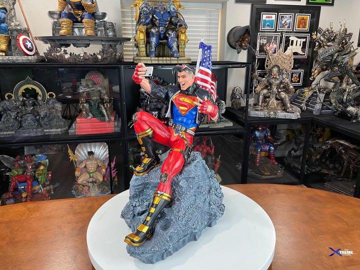 Superboy Custom Statue 1/4 Scale, Hobbies & Toys, Toys & Games on Carousell